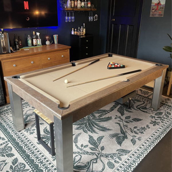 Copper Elixir Pool & Dining Table - FMF - 7ft